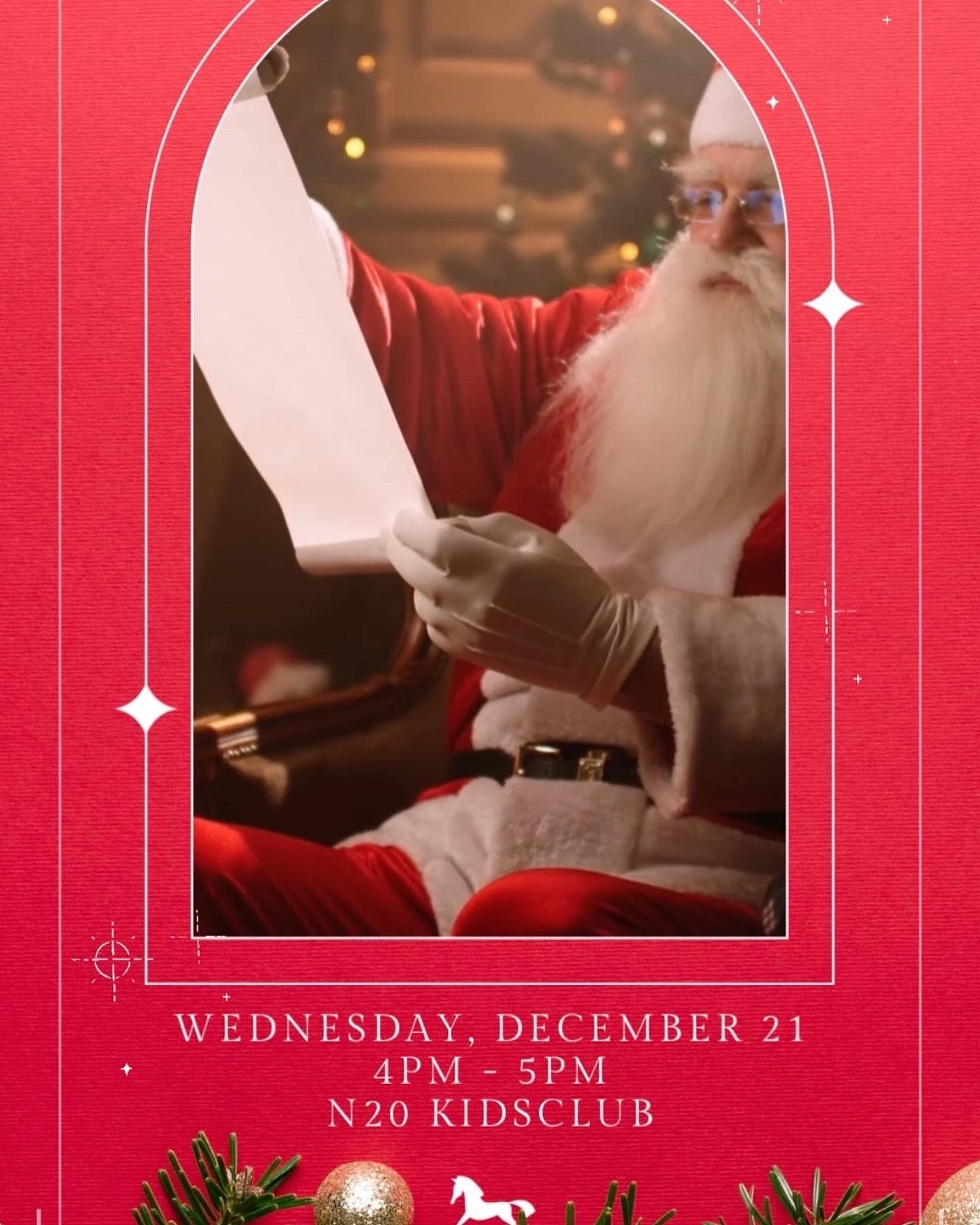 Santa at N20 Kids Club | Sophia's Diary